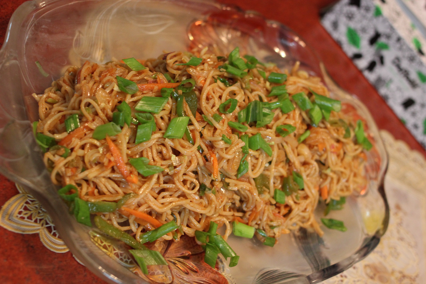 Chinese style spaghetti | I am giving a demo on the basics o… | Flickr